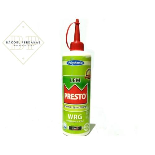 Jual LEM PRESTO WRG 600 Gram Lem Kayu Putih Eksterior Outdoor Tahan Anti Ai - Kota Surabaya ...