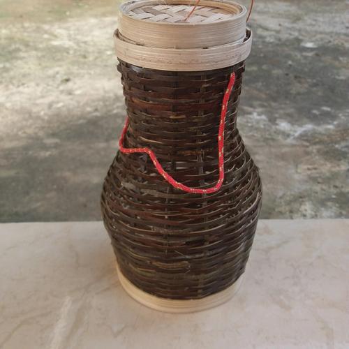 Jual Kepis Waring Anyaman Bambu Wadah Ikan Pancingan ukuran sedang ...