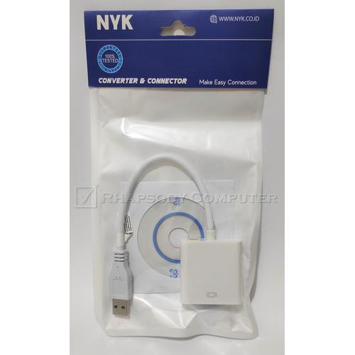 Jual USB 3.0 To VGA DB15 Female Port Converter - Kota Tangerang Selatan ...