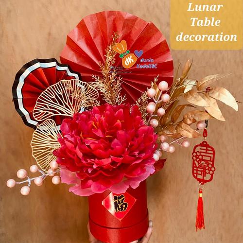 Jual Hiasan meja, dekor Imlek, CNY table blossom box - Kab. Karawang ...