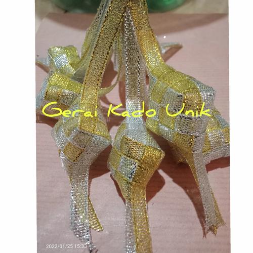 Jual ketupat hias mini 2x2cm Gliter - Kota Depok - Gerai Kado Unik ...