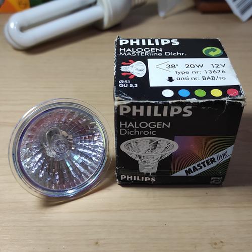 Jual Lampu Philips Halogen Masterline 20W 12V 38° GU 5.3 Closed ...