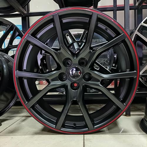 Jual velg racing civic turbo crv hrv ring 20x85 h5x114,3 smb red - Kota ...