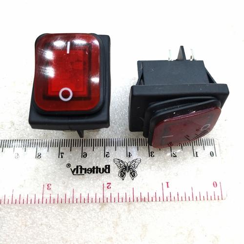 Jual saklar KCD4/switch saklar/ roker swich/4 pin ip 67 anti air - Kota ...