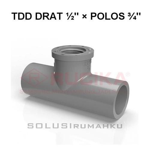 Jual Tee Drat Dalam TDD Rucika AW 1/2" x 3/4" Faucet Te 1/2 3/4 Inch In - Kota Bandung ...