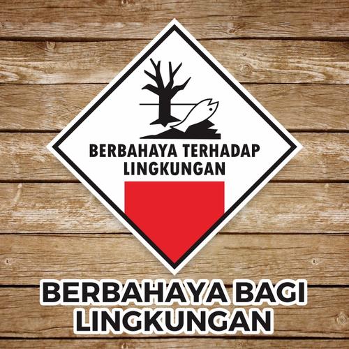 Jual Sticker Label Simbol Limbah B3 Bahan Berbahaya dan Beracun 20 x 20 ...