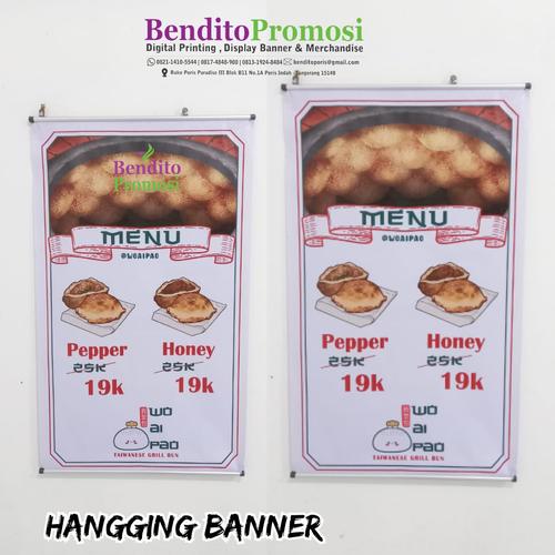 Jual Hanging Banner - Banner Promosi - Banner di gantung - Poster ...