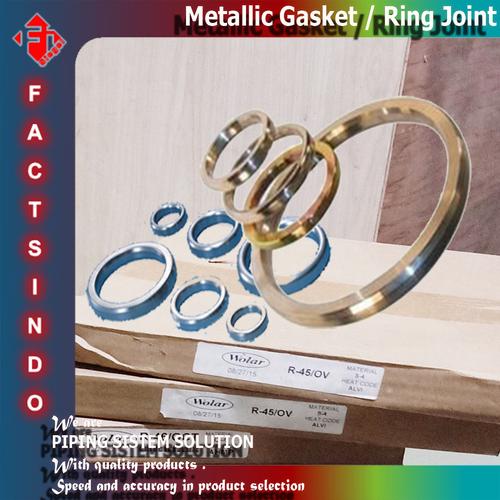 Jual GASKET RING JOINT R45 OVAL | GASKET RTJ 6" CS - Jakarta Barat ...