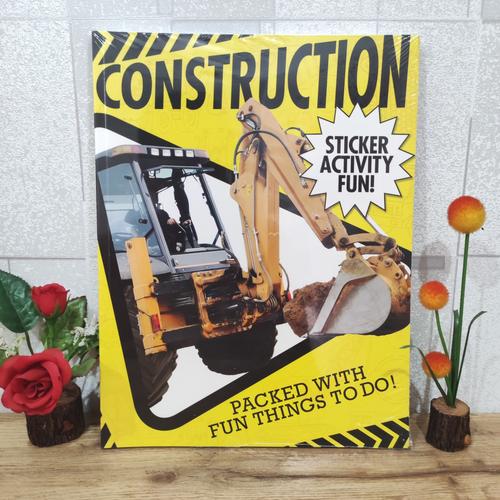 Jual Construction: Sticker Activity Fun/Buku Aktivitas Anak Bagus ...