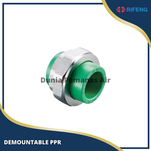 Jual Sambungan Pipa PPR Rifeng Demountable 1/2", 3/4", 1" inch - 1/2 ...