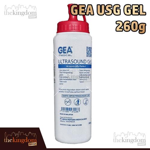 Jual GEA USG Gel Jelly Ultrasound 260ml Botol Bottle - Jakarta Utara ...