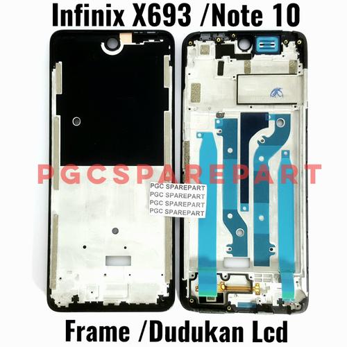 Jual Original Frame Bezzel Tulang Tengah Infinix X693 Note 10 - Bejel ...