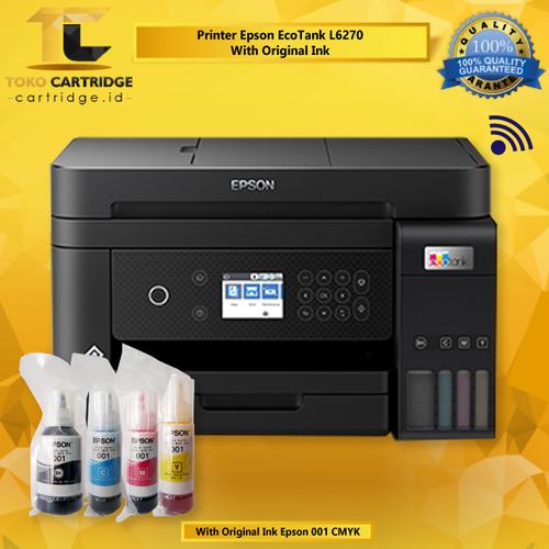 Jual Printer Epson EcoTank L6270 A4 Wi-Fi Duplex All In One Pengganti ...