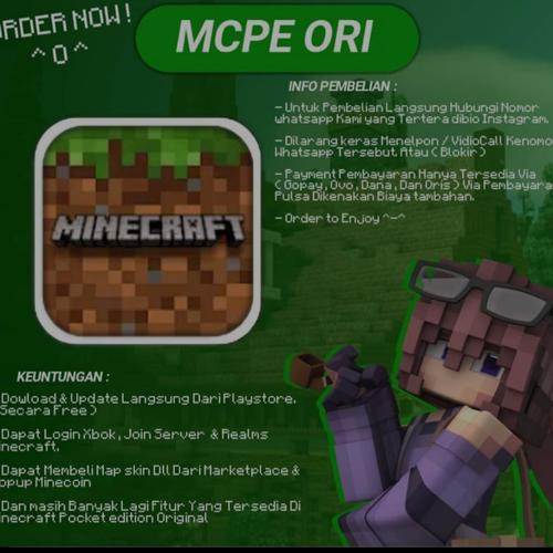 Jual Minecraft Pe Ori - Kab. Bogor - XplutoStore | Tokopedia