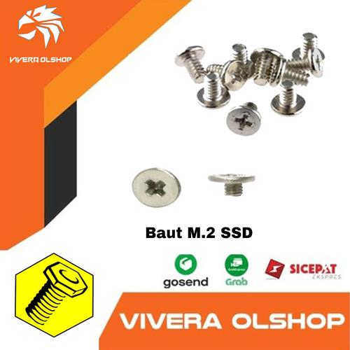 Jual Baut SSD NVME Baud / Sekrup Screw M.2 M2 M 2 SATA - Kota Bandung ...