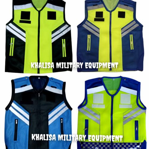 Jual rompi safety rompi touring rompi dinas rompi tebal - hijau catur ...