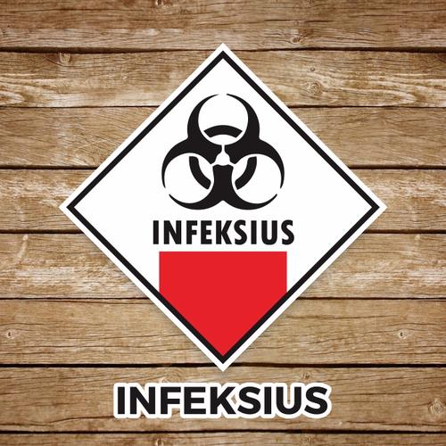 Jual Sticker Label Simbol Limbah B3 Bahan Berbahaya dan Beracun 20 x 20 ...