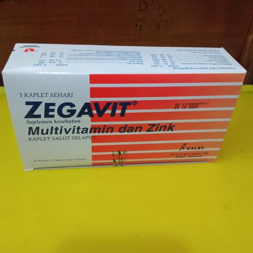 Jual Zegavit Multivitamin dan Zink Box - Jakarta Barat - MITRA MEDIKA ...