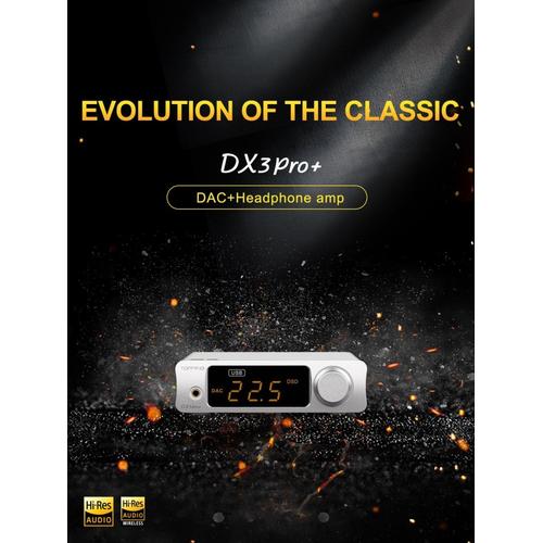 Jual Topping DX3 Pro Plus ESS9038Q2M DAC LDAC NFCA XMOS XU208 Headphone ...
