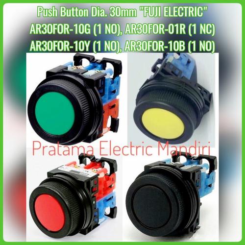 Jual Push Button AR30FOR-10G AR30FOR-01R AR30FOR-10Y AR30FOR-10B FUJI ...