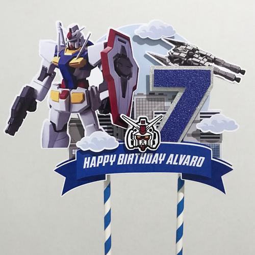 Jual Cake Topper 3D Gundam - Kab. Tangerang - Kami.kami Art | Tokopedia