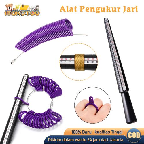Jual Alat Ukur Cincin Jari Us Pengukur Cincin Untuk Membuat Perhiasan ...