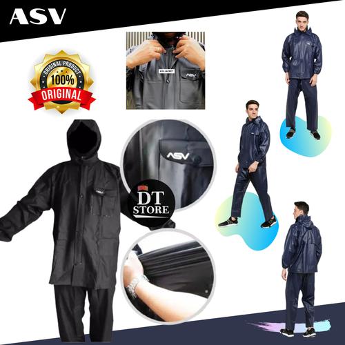 Jual Jas hujan ASV Karet ORIGINAL - Mantel Hujan ASV Original Bahan ...