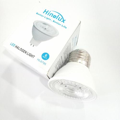 Jual LAMPU SOROT E27 LAMPU LED HALOGEN LIGHT 6 WATT HINOLUX - Putih ...