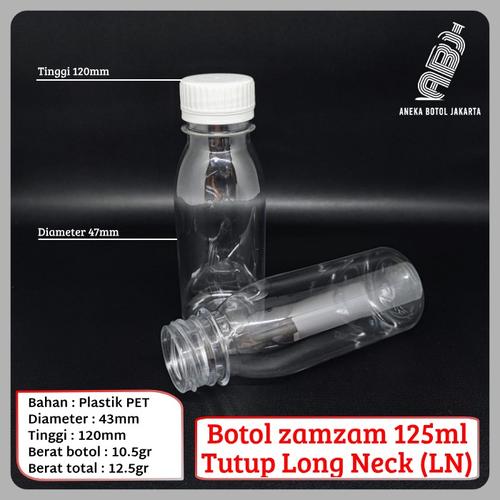Jual Botol zamzam 125 ml / Botol pudot 125 ml / botol plastik 125 ml ...