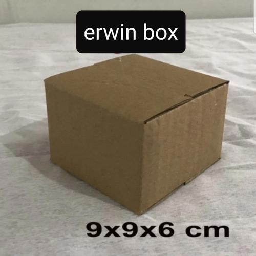 Jual Kardus box uk. 9x9x6 cm karton packing polos baru.ST - Jakarta ...
