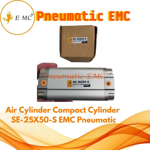 Jual Air Cylinder Compact Cylinder SE-25X50-S EMC Pneumatic - Jakarta ...