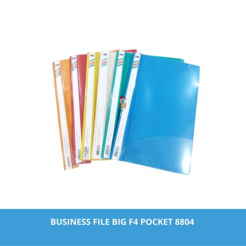 Promo Map Plastik / Business File + Pocket F4 BIG 8804 - Putih - Kota ...