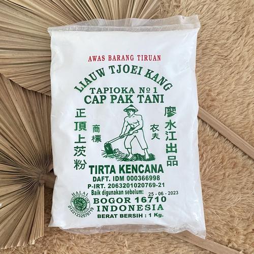 Jual TEPUNG TAPIOKA PAK TANI/ LTK/ LIAUW TJOEI KANG TIRTA KENCANA 1KG ...