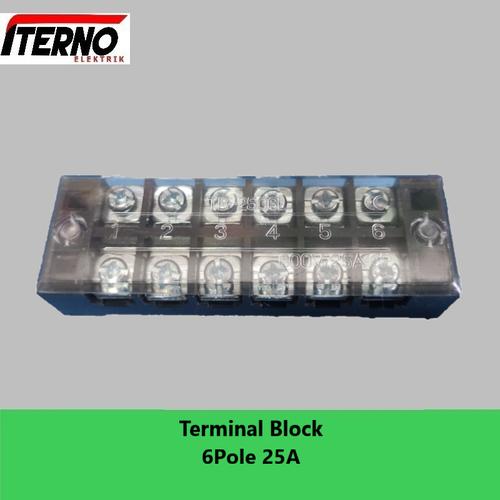 Jual Terminal Block TB 2506 25A 6P - Kota Tangerang - ITERNO ELEKTRIK ...