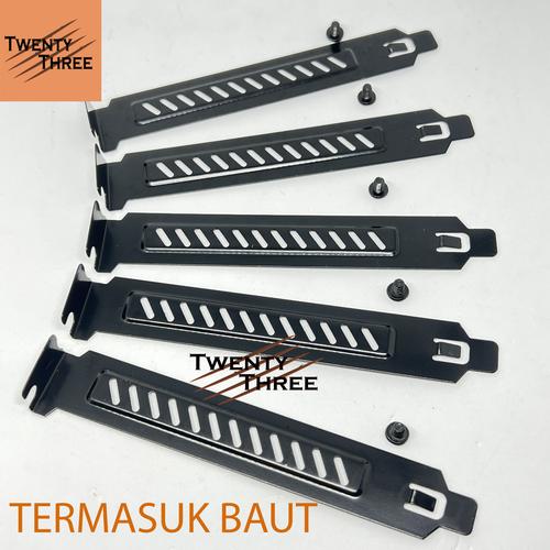 Jual Slot Cover pcie pci garis case pc casing komputer back mesh tutup ...