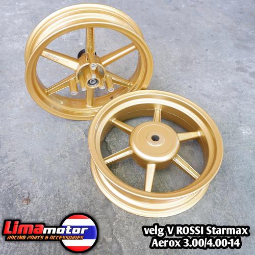 Jual Velg V ROSSI Starmax palang 6 Nmax old new 2020 PCX 150 Aerox ...