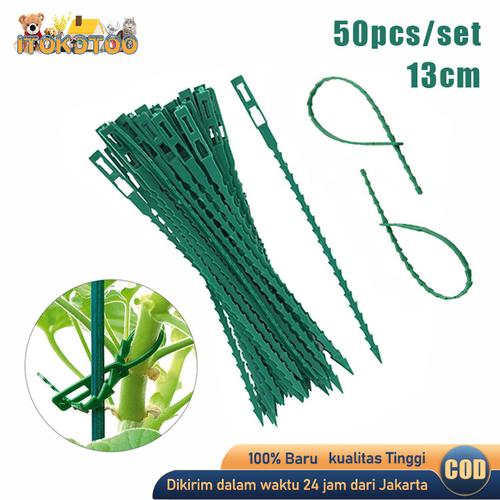 Jual 13cm Tali Pengikat Tanaman 50pcs Plant Tie Perlengkapan Tanaman ...