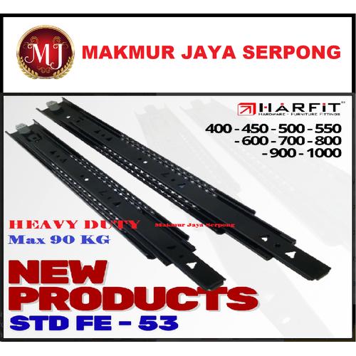 Jual REL DOUBLE TRACK FE-53 - 45CM / REL BALL BEARING HEAVY DUTY 90KG ...