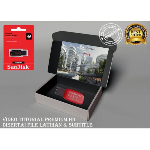 Jual Flashdisk Video Tutorial Rhinoceros 6 Grasshopper VRay 4 Sub Indonesia - tutorial saja ...