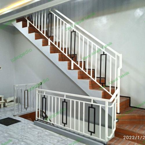 Jual Balkon / Pagar Besi Minimalis / Pagar Besi Modern / Railing Tangga ...