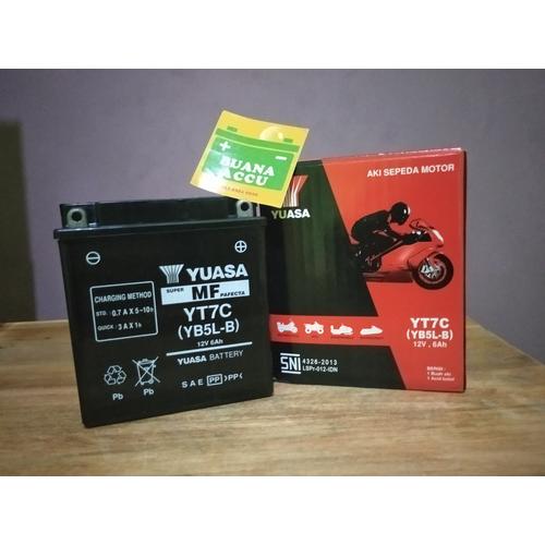 Jual Yuasa YT7C YB5LB MF Aki Motor 12 Volt 5 Ampere Accu Kering - Kota Bandar Lampung - Buana ...
