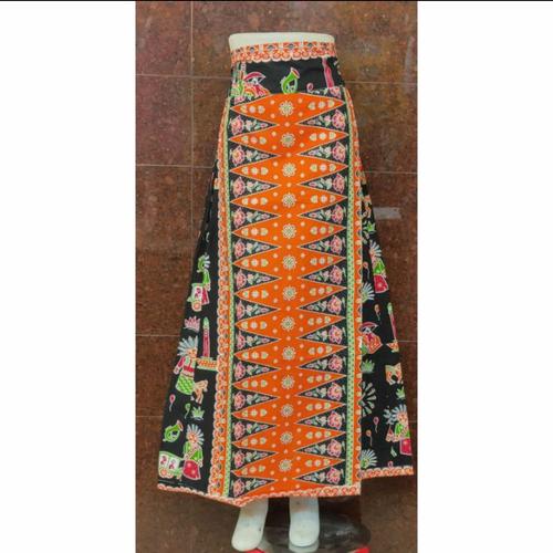 Jual ROK ENCIM JUMBO/ROK JUMBO TUMPAL MOTIF ONDEL - Merah - Jakarta ...
