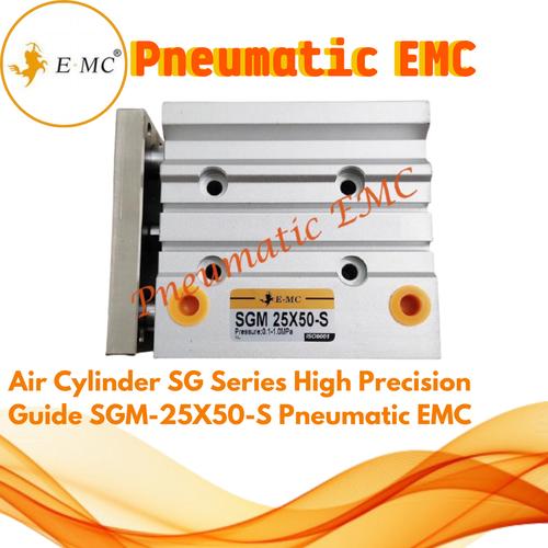 Jual Air Cylinder SG Series High Precision Guide SGM-25X50-S Pneumatic ...