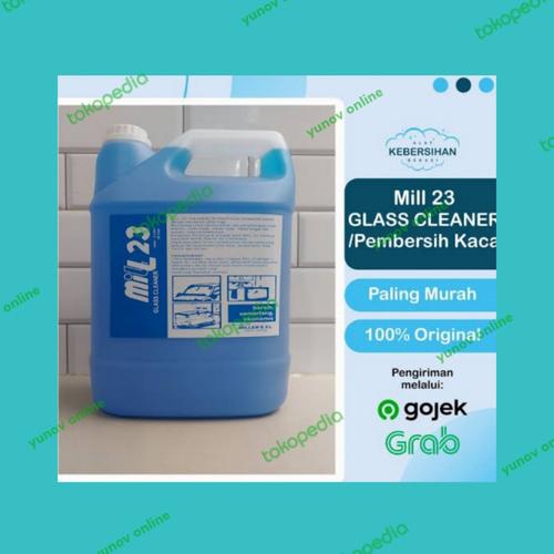 Jual GLASS CLEANER MILLER 4 LITER UNTUK BUAT DIKANTOR, MALL, RESTORAN ...