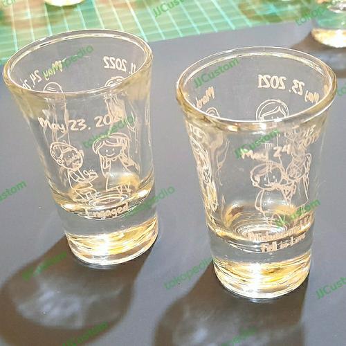 Jual gelas sloki kaca sablon custom - sablon 2sisi - Jakarta Barat ...