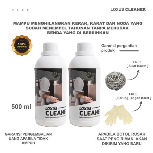 Promo Loxus Cleaner 2pcs Pembersih Kerak Kamar Mandi Stainless Shower ...