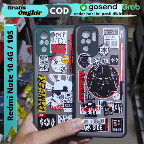 Jual Casing HP Xiaomi Redmi Note 10 4G / 10s Hard Case Starwars Lens ...