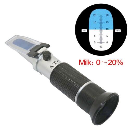 Jual Refractometer Milk 0-20% Alat Uji Susu / Refracto Meter Susu ...