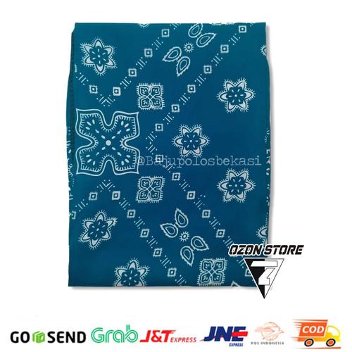 Jual masker slayer bandana saputangan motif batik - Biru Turkish - Kota ...