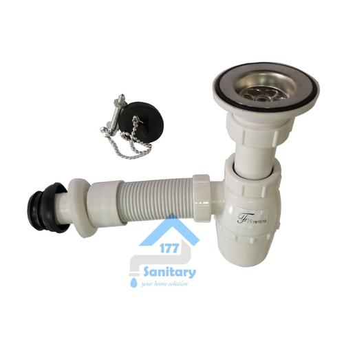 Jual Sifon Afur Botol Flexible PVC-Saringan Avur Sink Wastafel Plastik ...